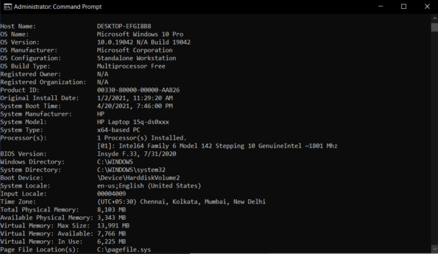 15 Useful CMD Commands You Should Know – Tech4Fresher