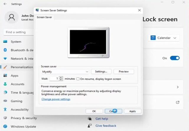 How to Enable Screensavers on Windows 11 – Tech4Fresher